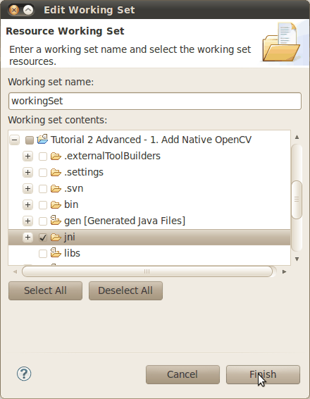 Using C Opencv Code With Android Binary Package — Opencv V23 Documentation